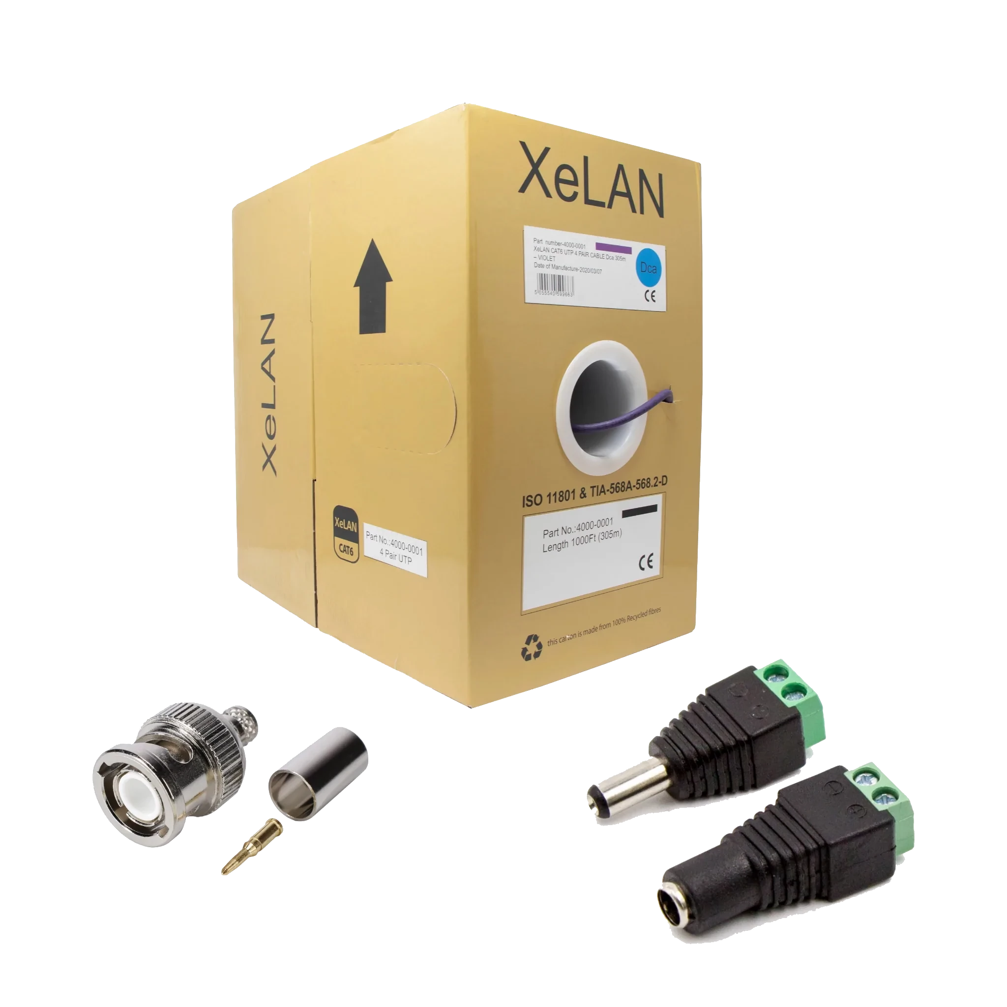 Cable and Connectors | CCTV Accessories | CCTV Express UK – tagged ...