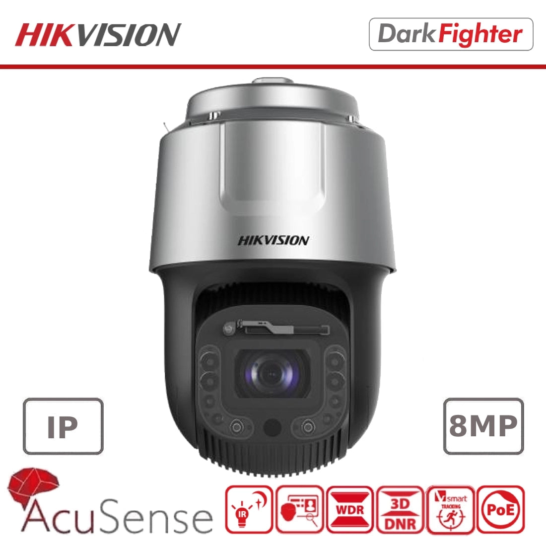 8MP Hikvision DS-2DF8C842IXG-ELW 4K 8MP 42x Zoom DarkFighter IR Networ ...